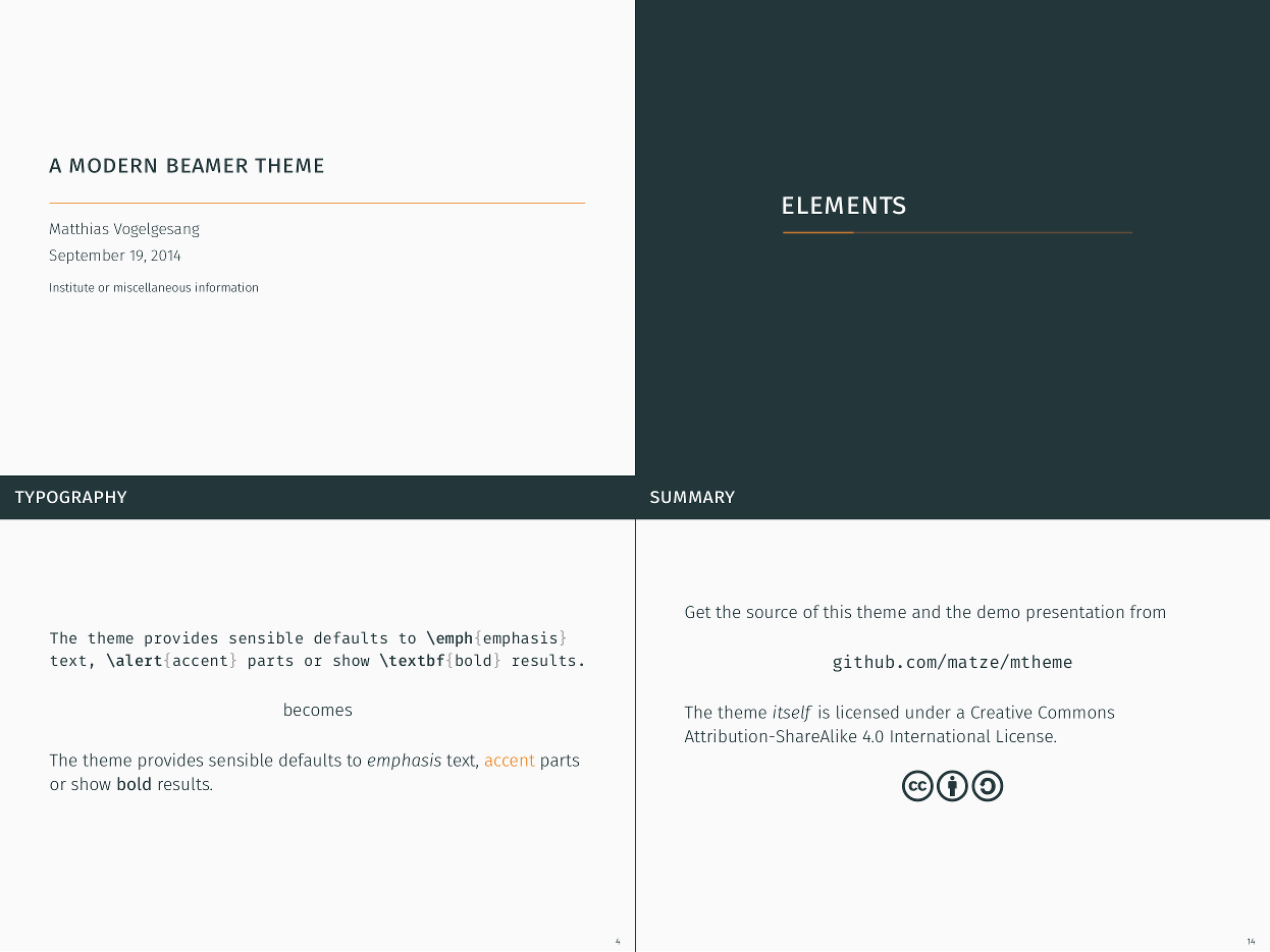 Overleaf Beamer Template Metropolis The Best Picture Of Beam
